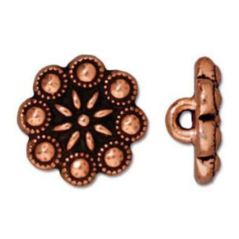 Copper Buttons - Etsy