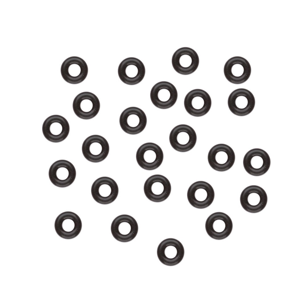 7mm Black Silicone Jump Rings (50/pkg), Oh! Rings, Latex Free O Rings ...