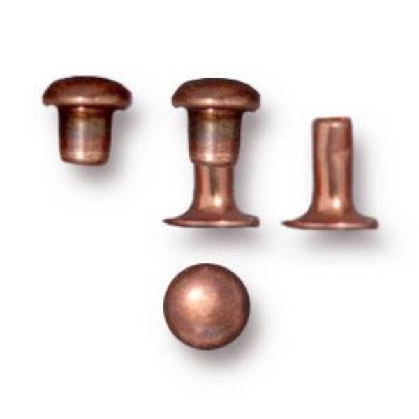 Copper Rivets - Etsy