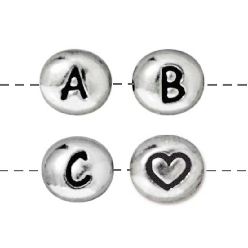 Pewter Letters - Etsy