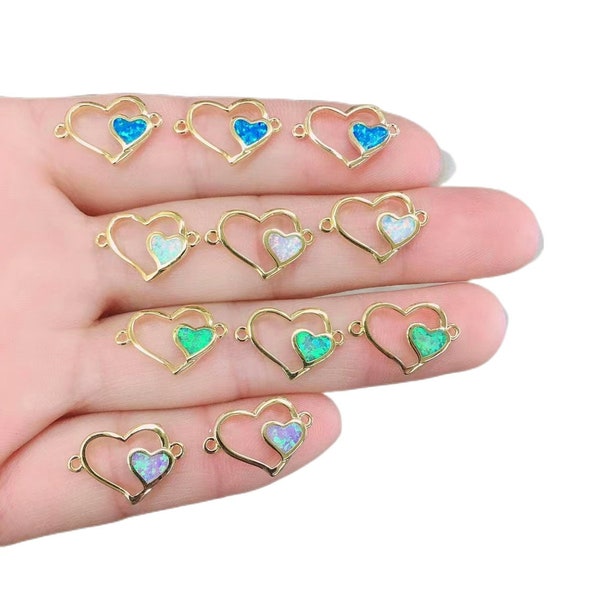 Double Loop Charm - Etsy