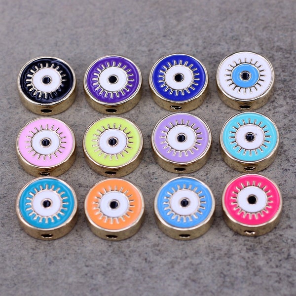 Enamel Evil Eye - Etsy