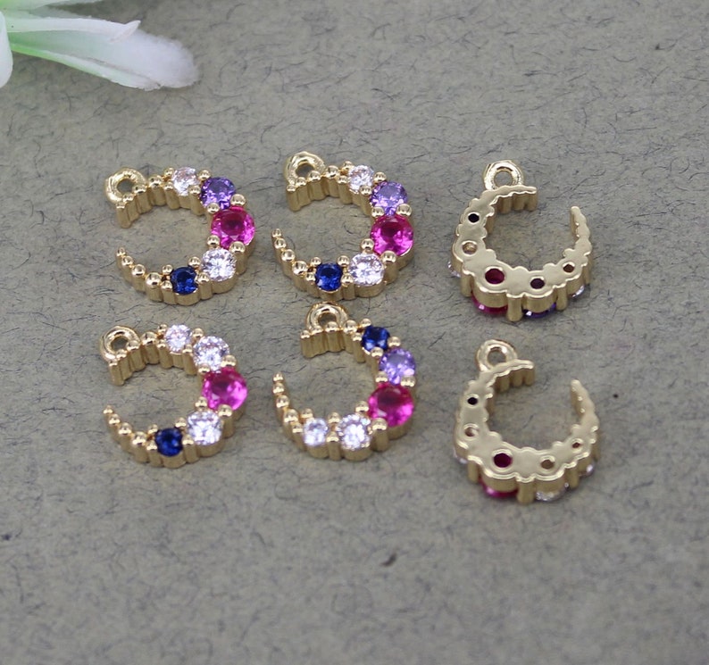 Craft Supplies & Tools Jewelry Making & Beading 2Pcs 8X30mm Micro Pave ...