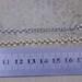 5 Meter Dainty Texture Flat Rolo Chain, Cable Chain, Gold Brass Chain ...