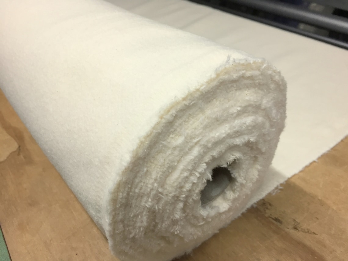 Cotton Bump Domette Curtain Interlining Thermal Fabric ****MINIMUM ...