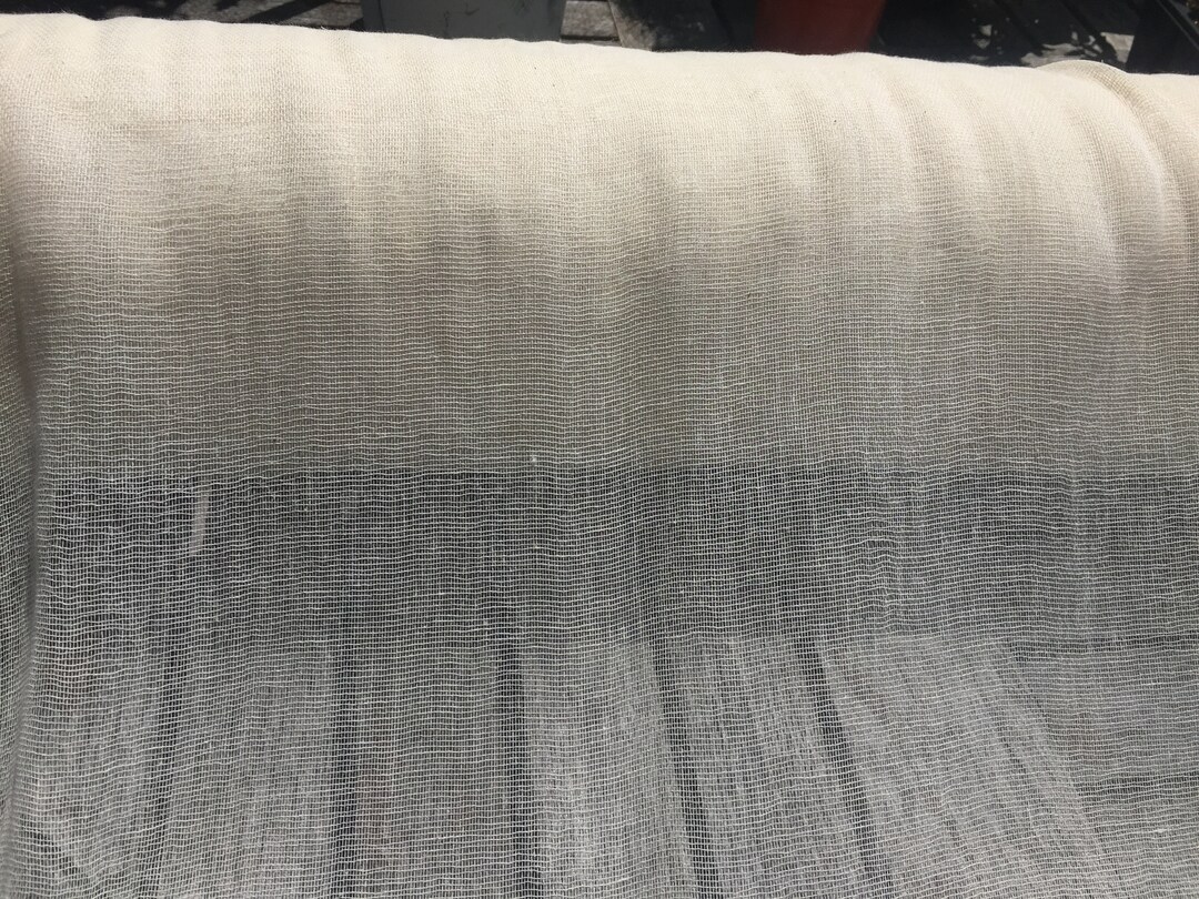 122cm Wide Natural Cotton Scrim - Cotton Scrim - Cotton Gauze - Cotton ...