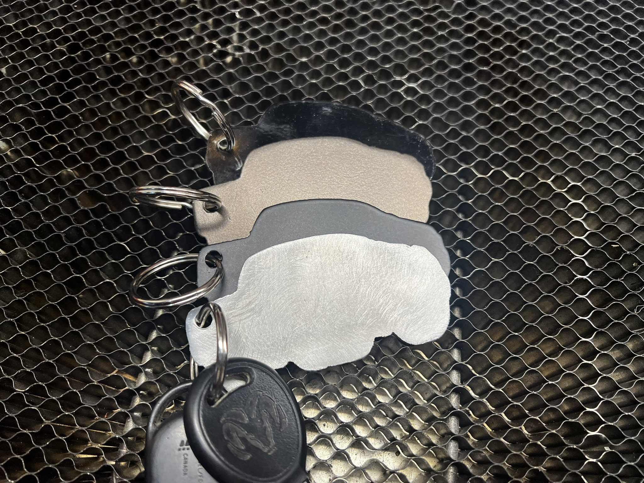 Custom 3rd Gen Dodge Ram Cummins Keychain 6061 Aluminum, Laser-engraved ...