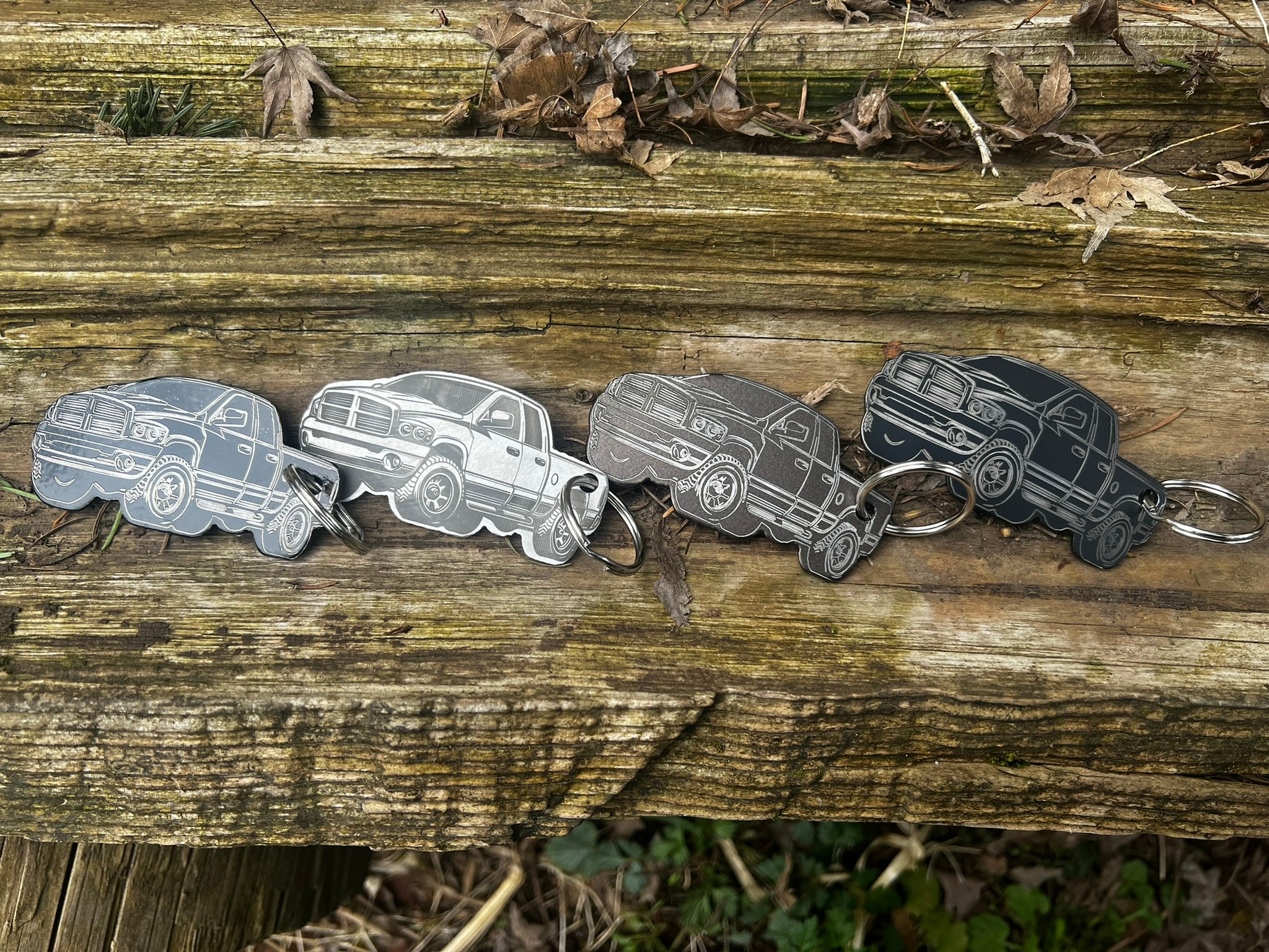 Custom 3rd Gen Dodge Ram Cummins Keychain 6061 Aluminum, Laser-engraved ...