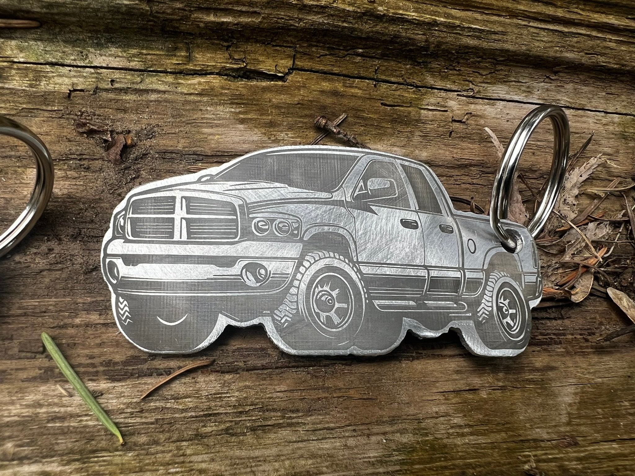 Custom 3rd Gen Dodge Ram Cummins Keychain 6061 Aluminum, Laser-engraved ...