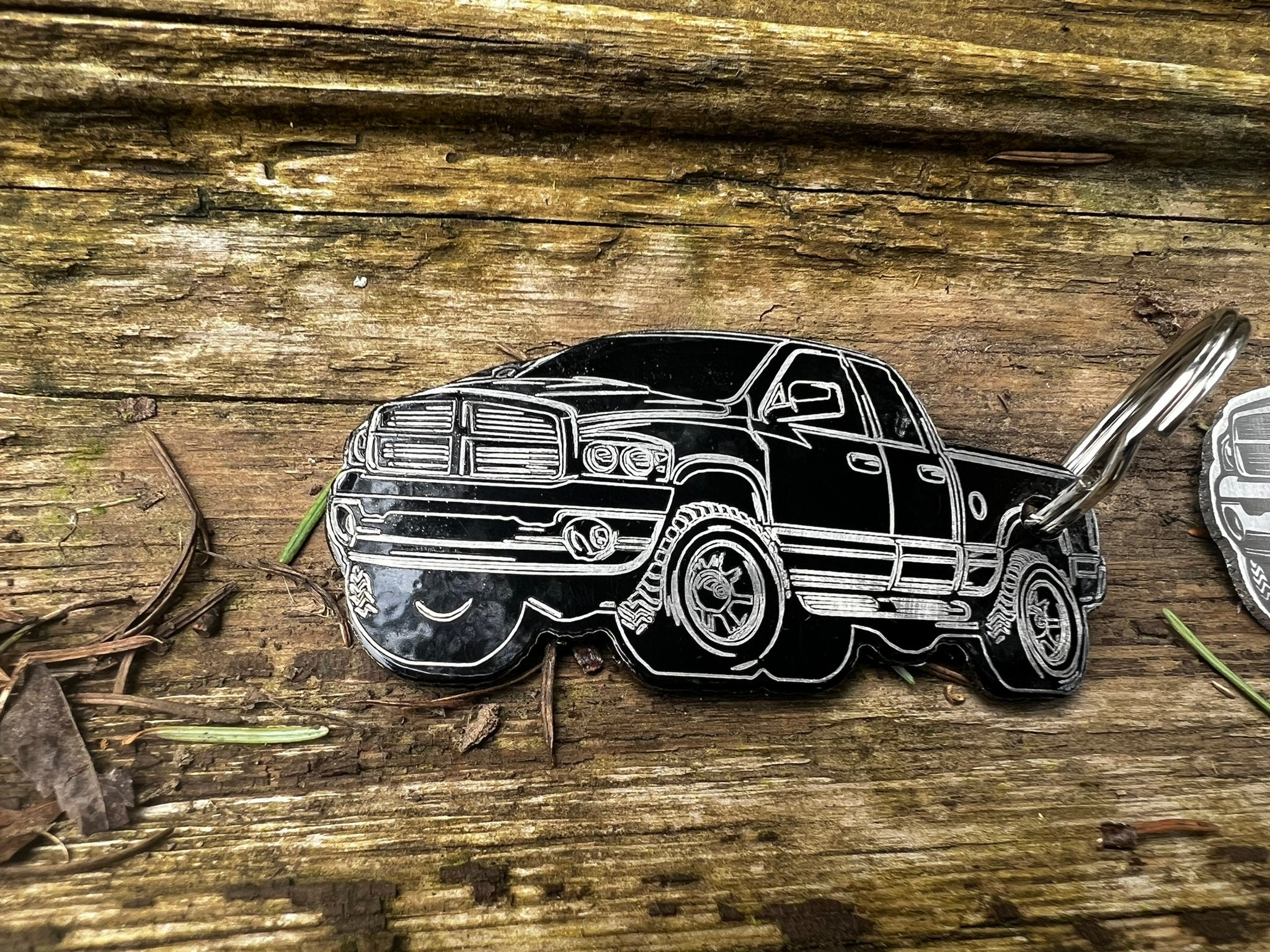 Custom 3rd Gen Dodge Ram Cummins Keychain 6061 Aluminum, Laser-engraved ...