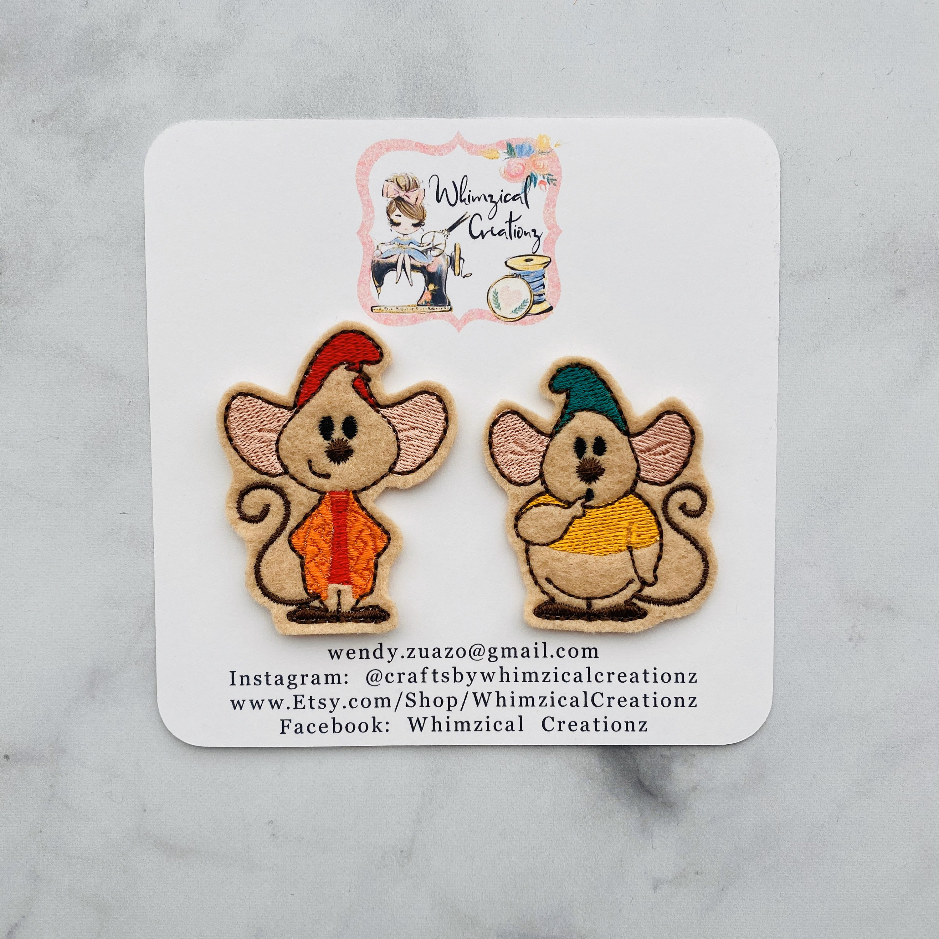 Shoe Clips Helpful Mice Shoe Clips Cosplay Costume Disney - Etsy