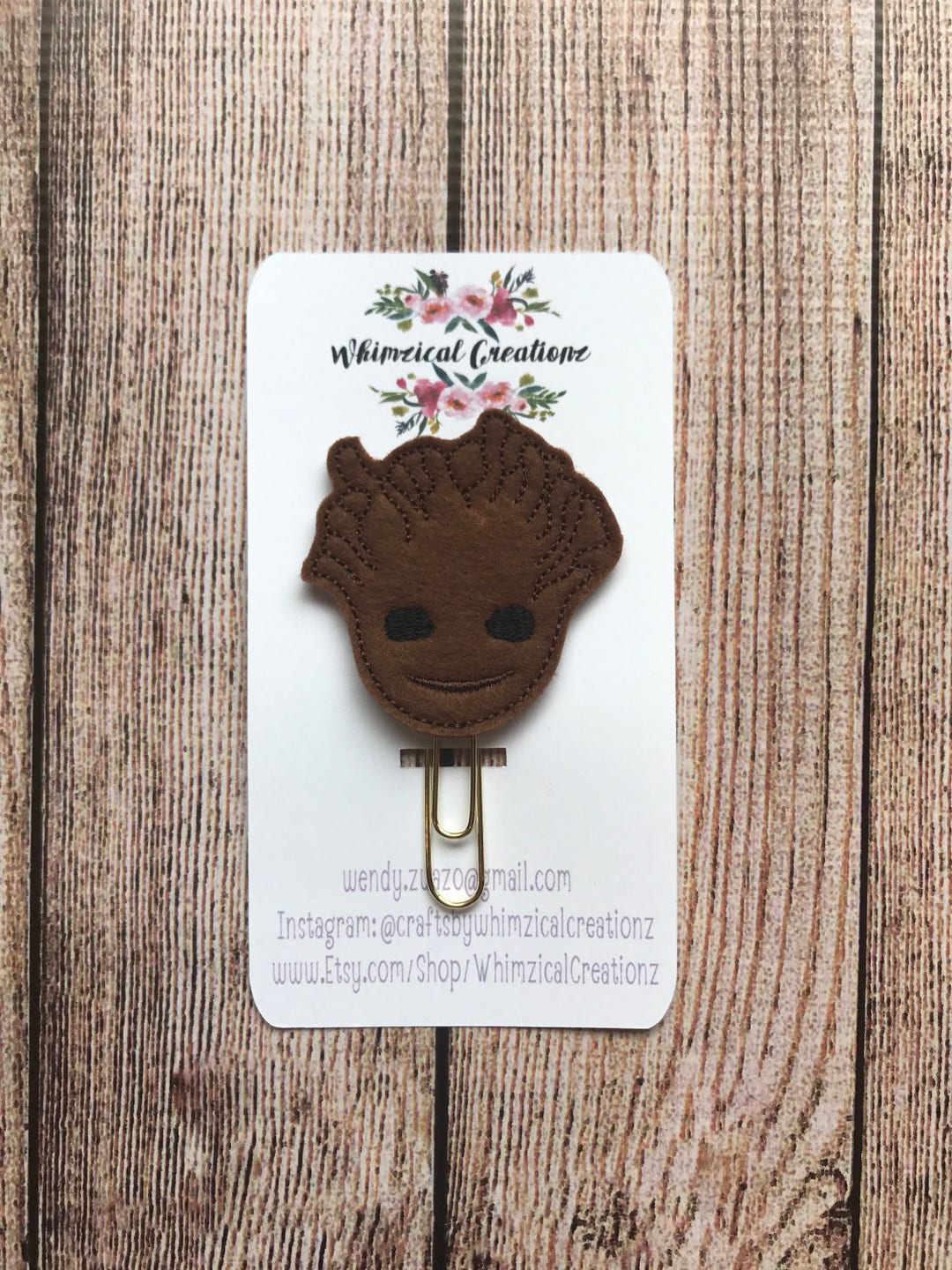 Little Groot Planner Clip - Etsy