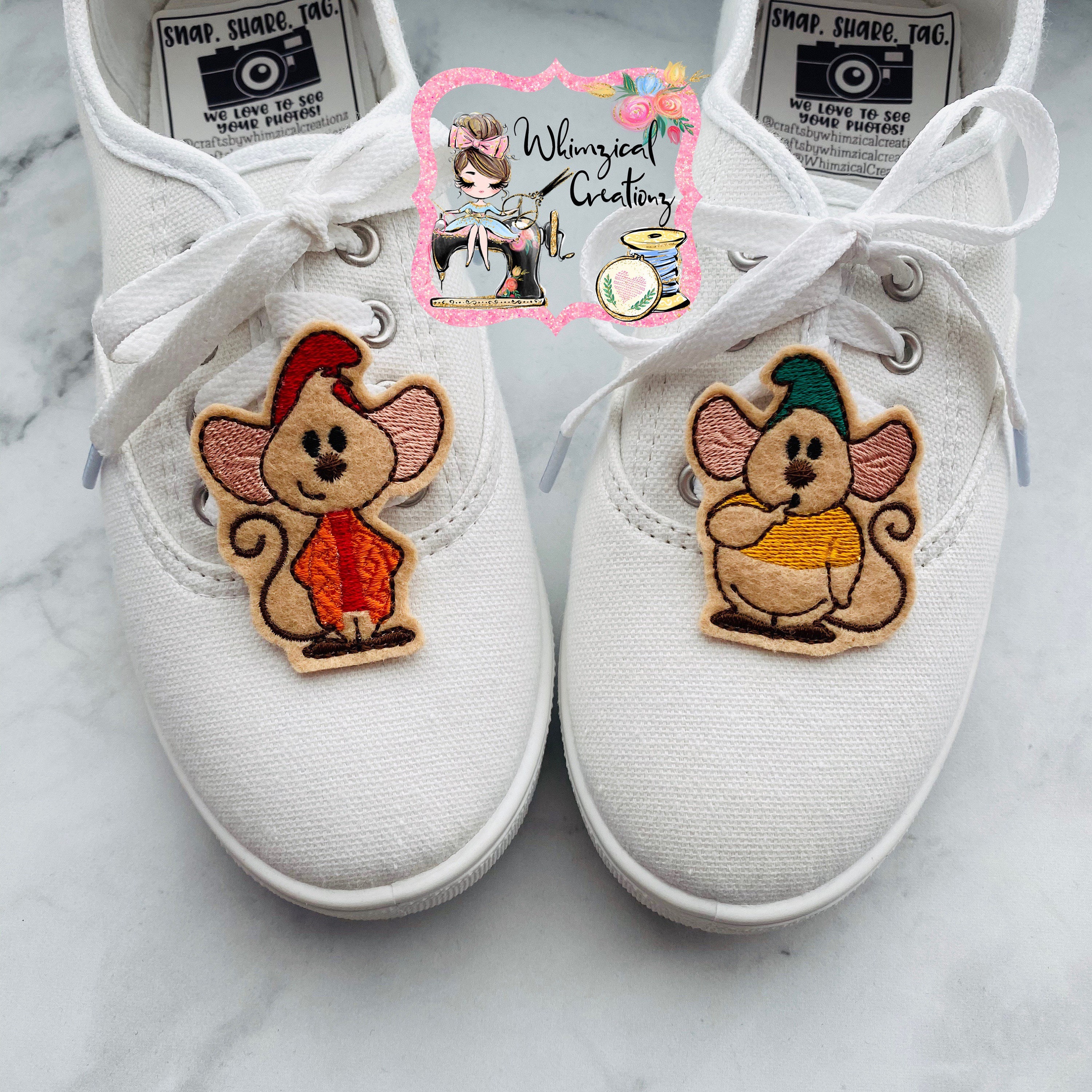 Shoe Clips Helpful Mice Shoe Clips Cosplay Costume Disney - Etsy