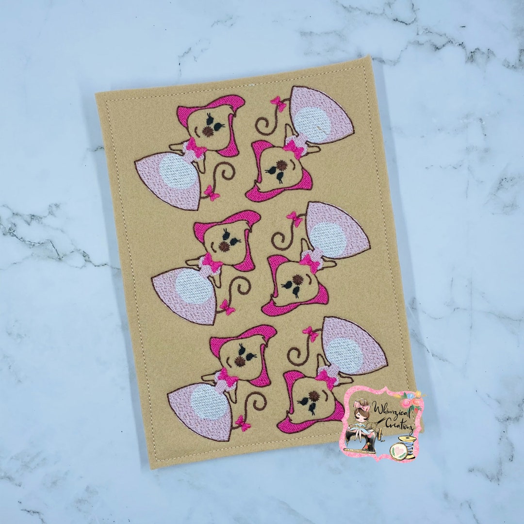 Perla Mouse Uncut Felties/ Feltie/ Mice/ - Etsy