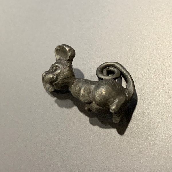 Pewter Mouse - Etsy