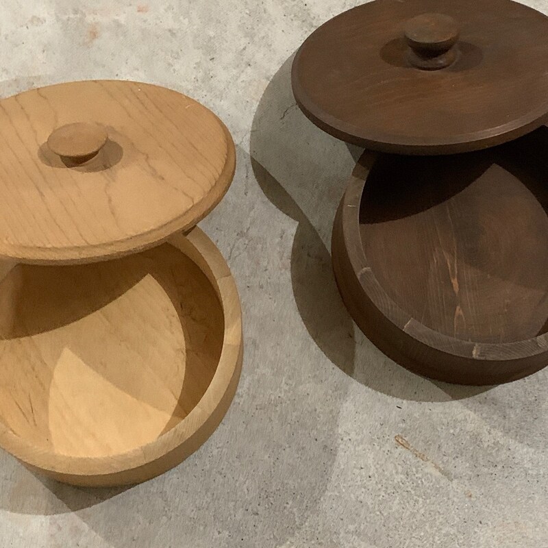 Round Wood Box - Etsy