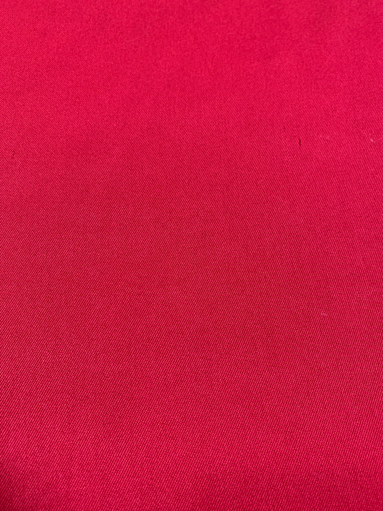 Vintage RED STRETCH TWILL Soft Fabric 40 Long X 56wide - Etsy