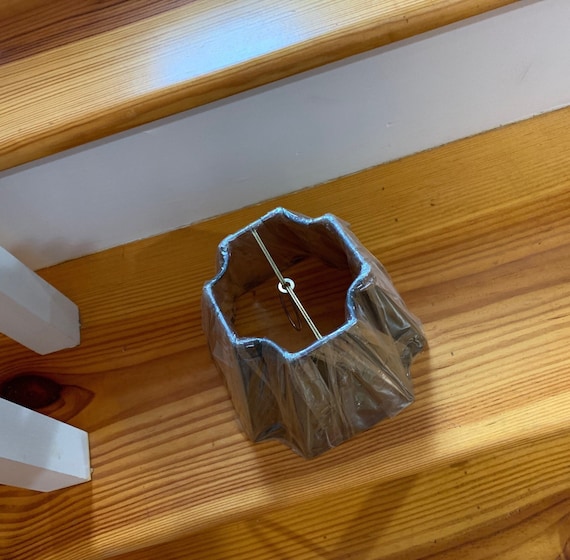 Rare Hexagonal Lamp Shade UNUSUAL Straight-curved-straight - Etsy