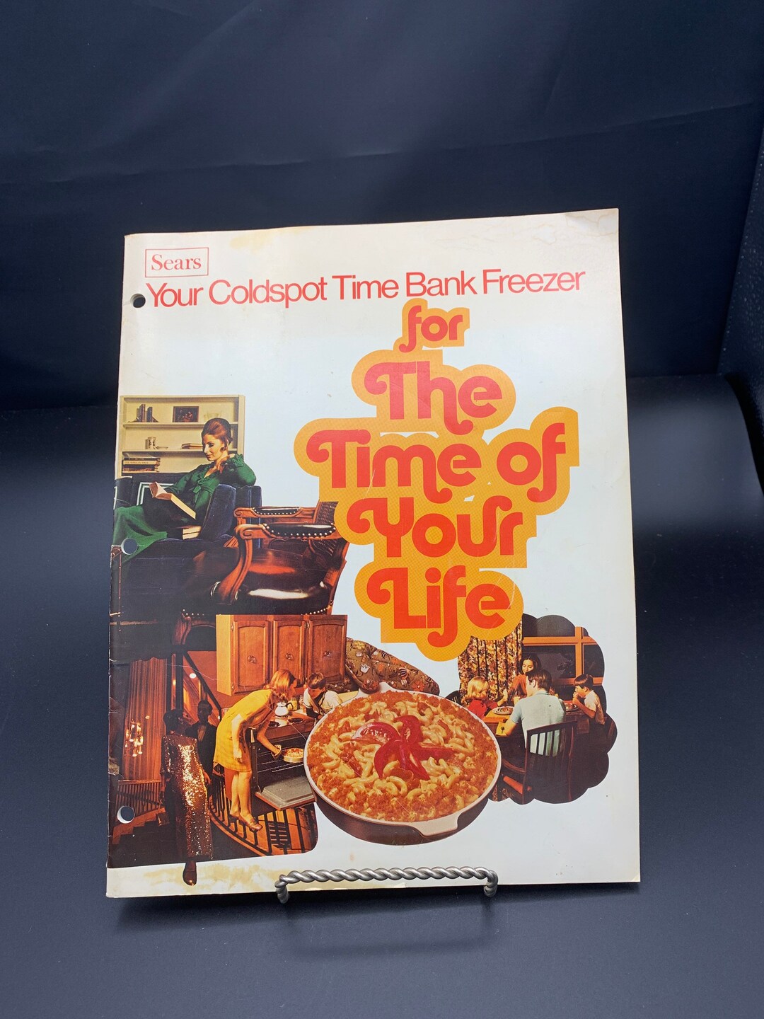 60s-70s Cookbook Coldspot Sears Time Bank Freezer MIDCENTURY the Time ...