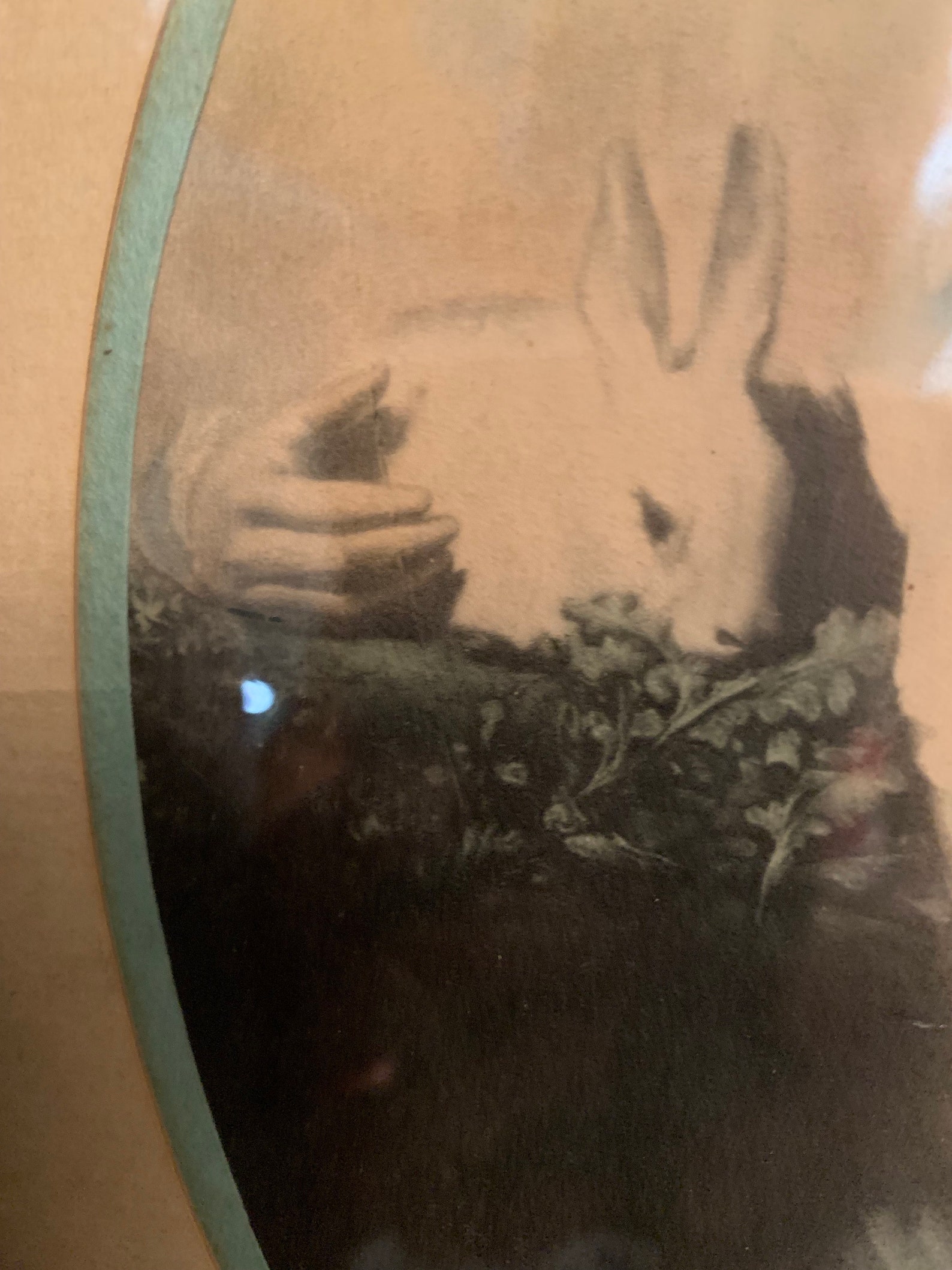 RARE Antique Boy and Rabbit 1814 Famous Painting by Sir Henry | Etsy