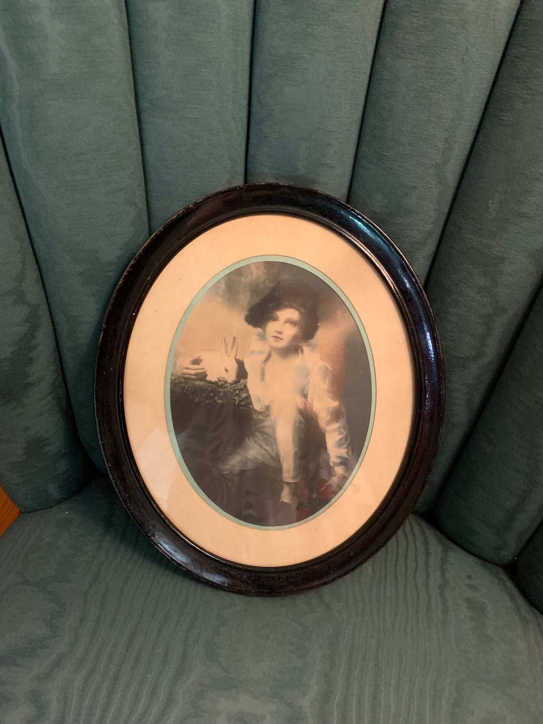RARE Antique Boy and Rabbit 1814 Famous Painting by Sir Henry Raeburn ...