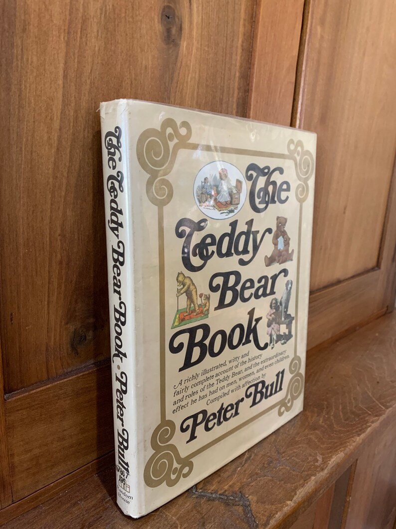 1970 the TEDDY BEAR BOOK by Peter Bull Hardcover W Jacket - Etsy