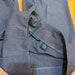 80s STRETCH Dress Slacks Charcoal Pin Stripe Pants Wide Legs Vintage ...