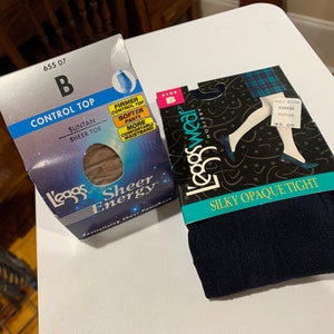 Rare LEGGS L'eggs Choose One: SUNTAN Control Top Pantyhose Sheer Toe or ...