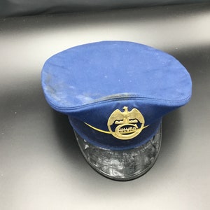 80s Hat Culver Military Academy W Culver Insignia W Buttons; Collectors ...