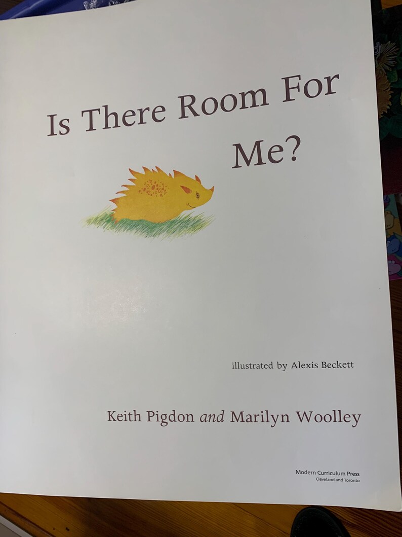80s RARE BIG BOOK: is There Room for Me? 1st Ed Keith Pigdon Marilyn ...