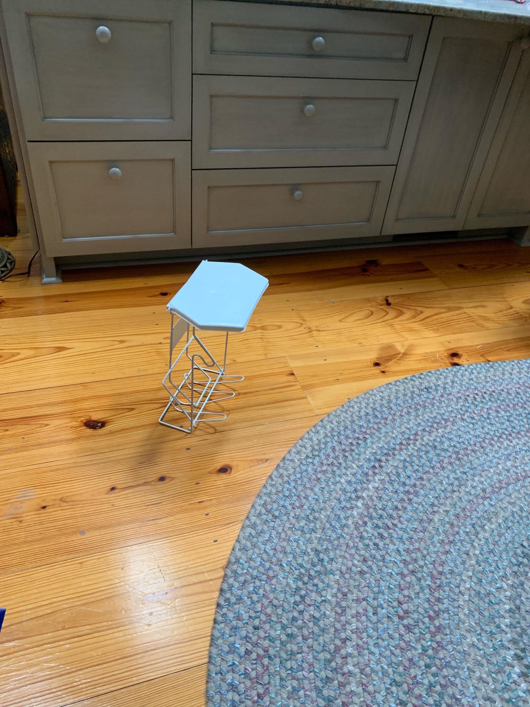 RARE EXTRUFIX 70s Rack Bag Holder Lidded 15 Litre White See Photos ...