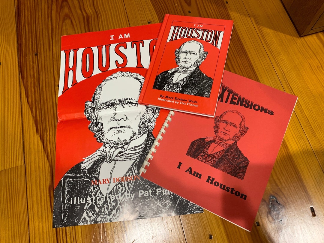 1993 Signed I AM HOUSTON 1st Ed 64 Pp Hardcover + Signed Teacher Guide ...