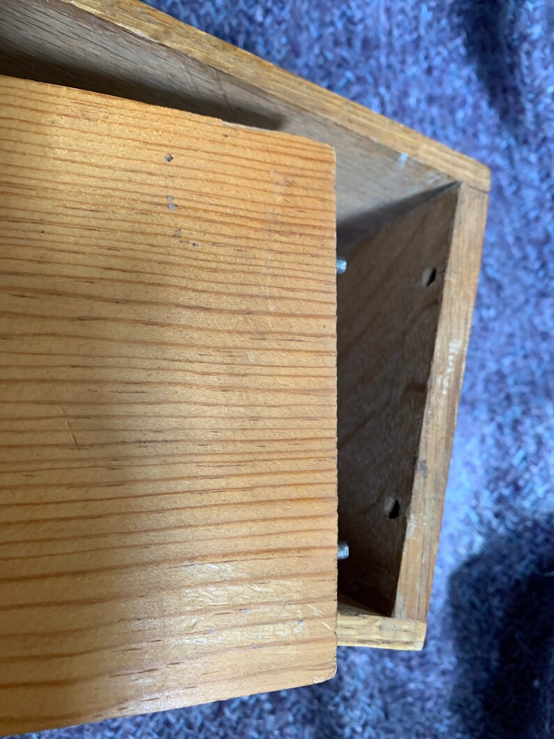 Rare ARTS & CRAFTS TISSUES Box Cover Wooden Box / Ballot Box - Etsy