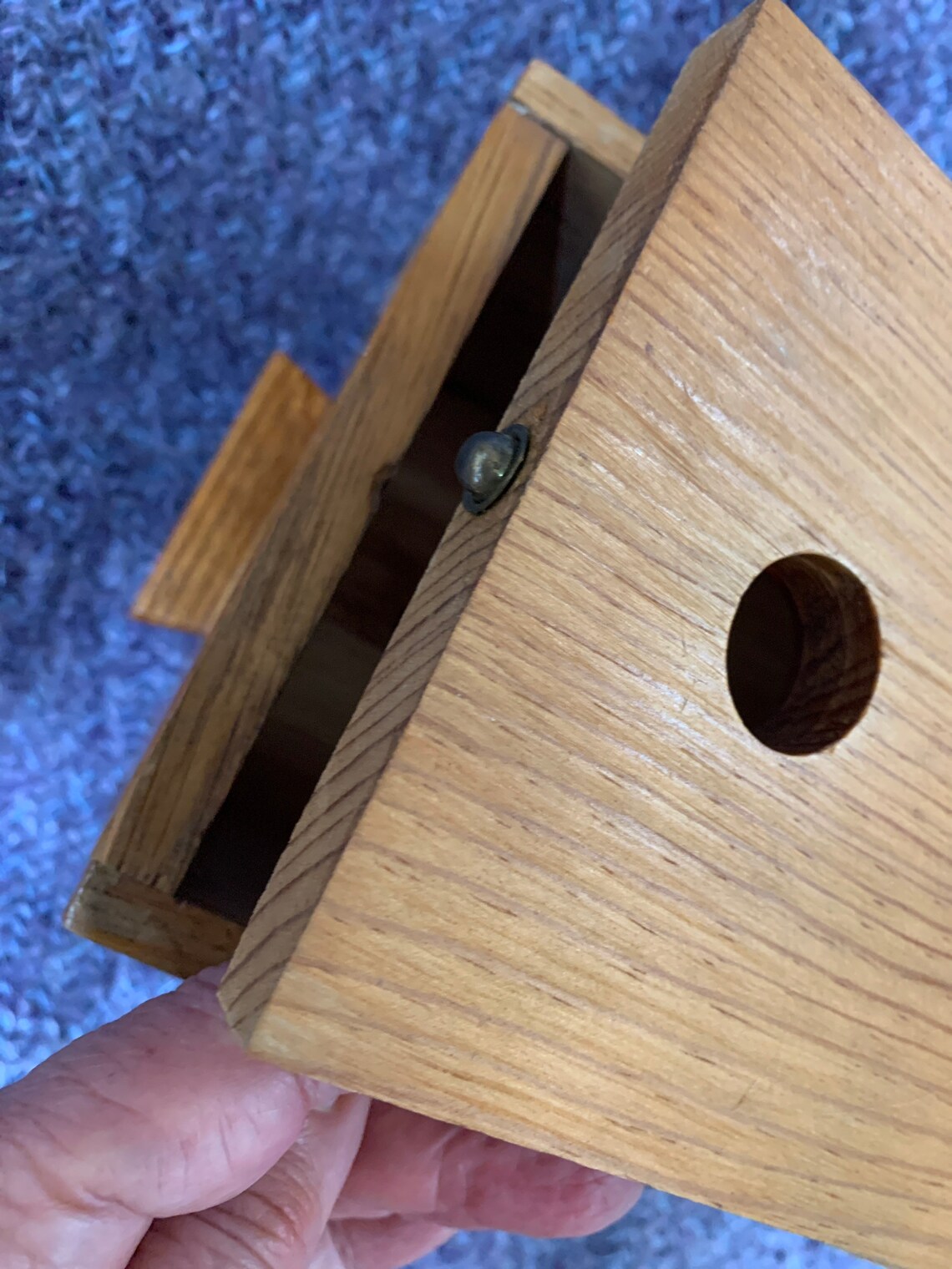 Rare ARTS & CRAFTS TISSUES Box Cover Wooden Box / Ballot Box | Etsy