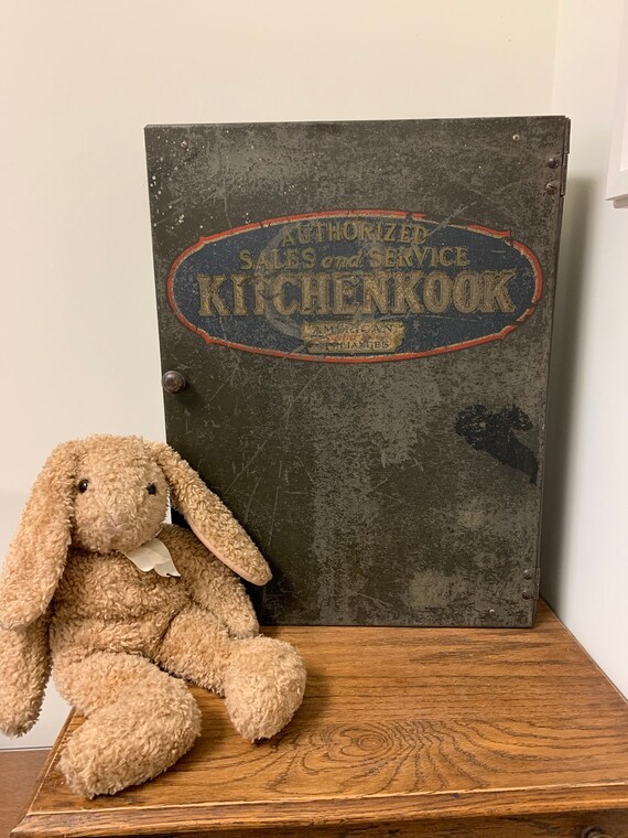 RARE Cabinet 1920S Metal Kitchen Kook American Gas Machine Co - Etsy