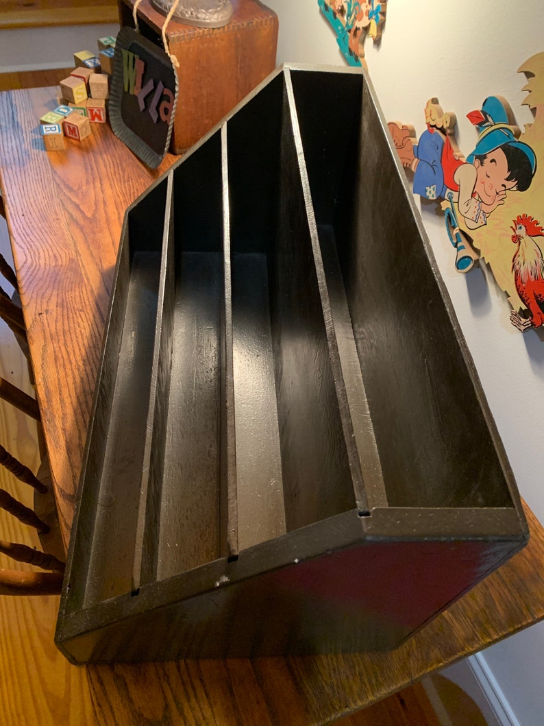 Rare DIVIDED BOX WOODEN Cabinet Storage/display/organize - Etsy