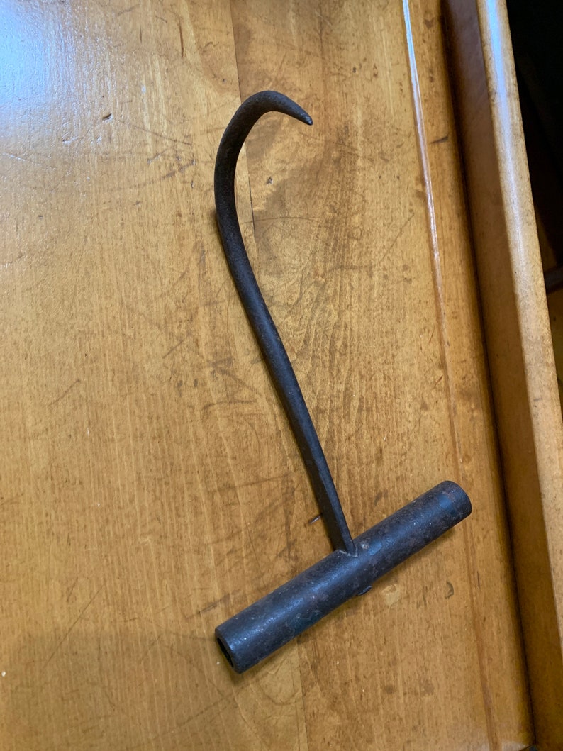 Primitive HAY BALE HOOK 8 1/2handcrafted Authentic Antique - Etsy