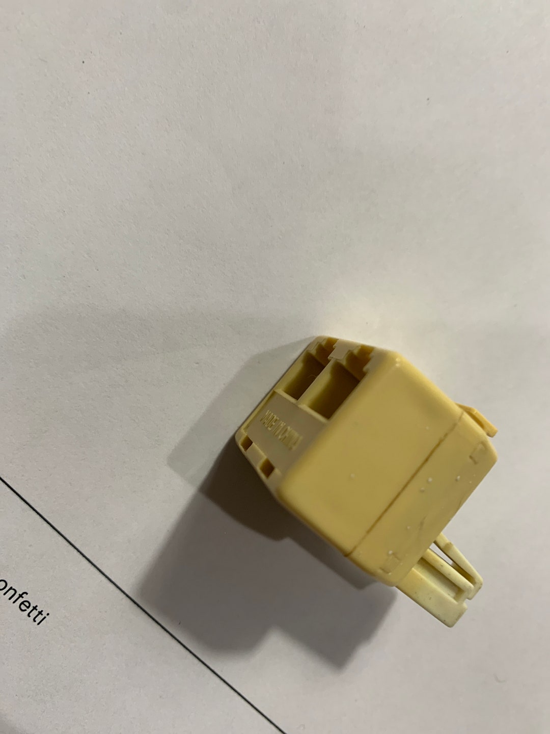 Duplex Phone Adapter for Princess and Similar Phones CHOOSE ONE: White ...