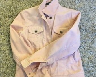 70s Pink Cord Jacket - Etsy