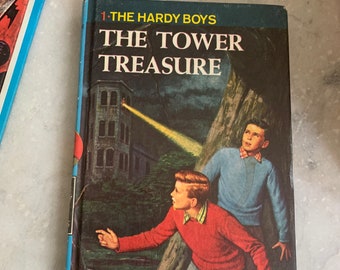 1959 the Tower Treasure Hardy Boys Mystery Story Book by Franklin W ...