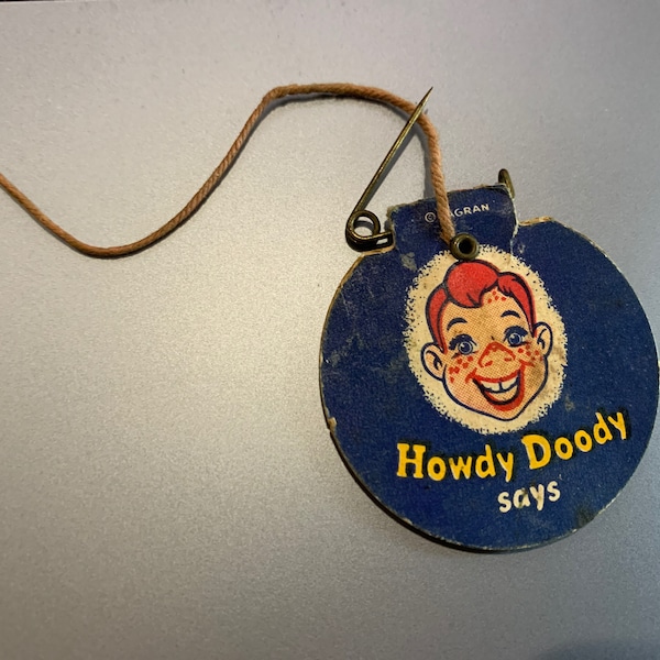 Howdy Doody Badges - Etsy