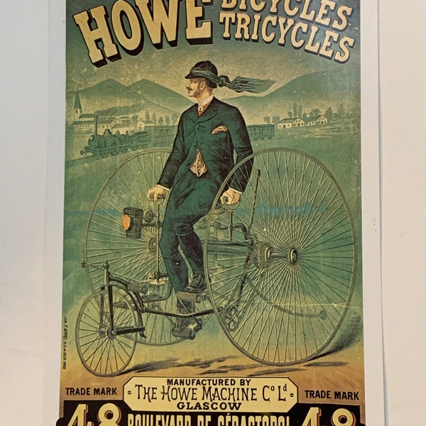 Vintage Bicycle Ad - Etsy