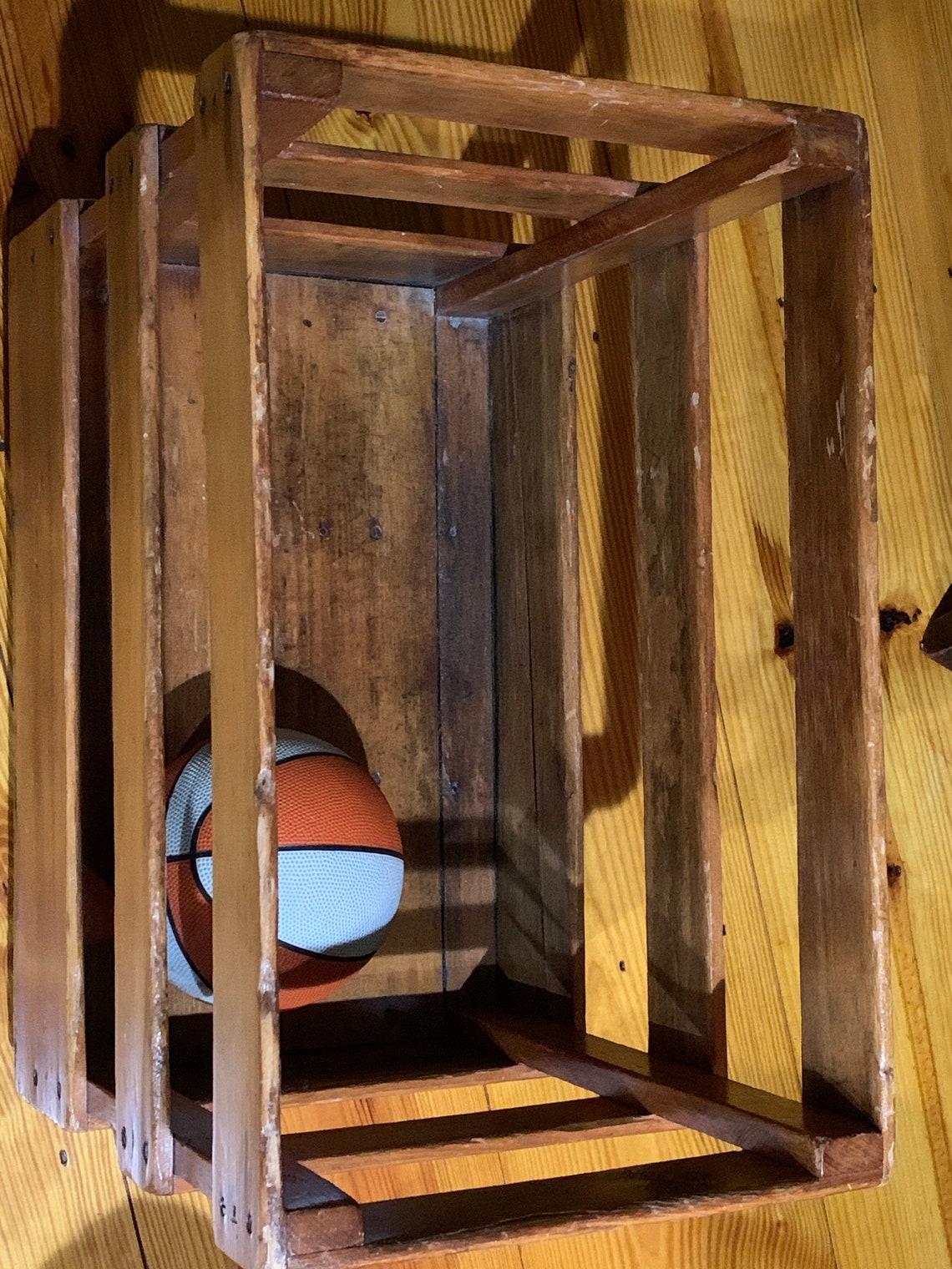 Rare WOOD BOX WHEELS Handcrafted 21 5/8 Long X 13 5/8d X 20 - Etsy