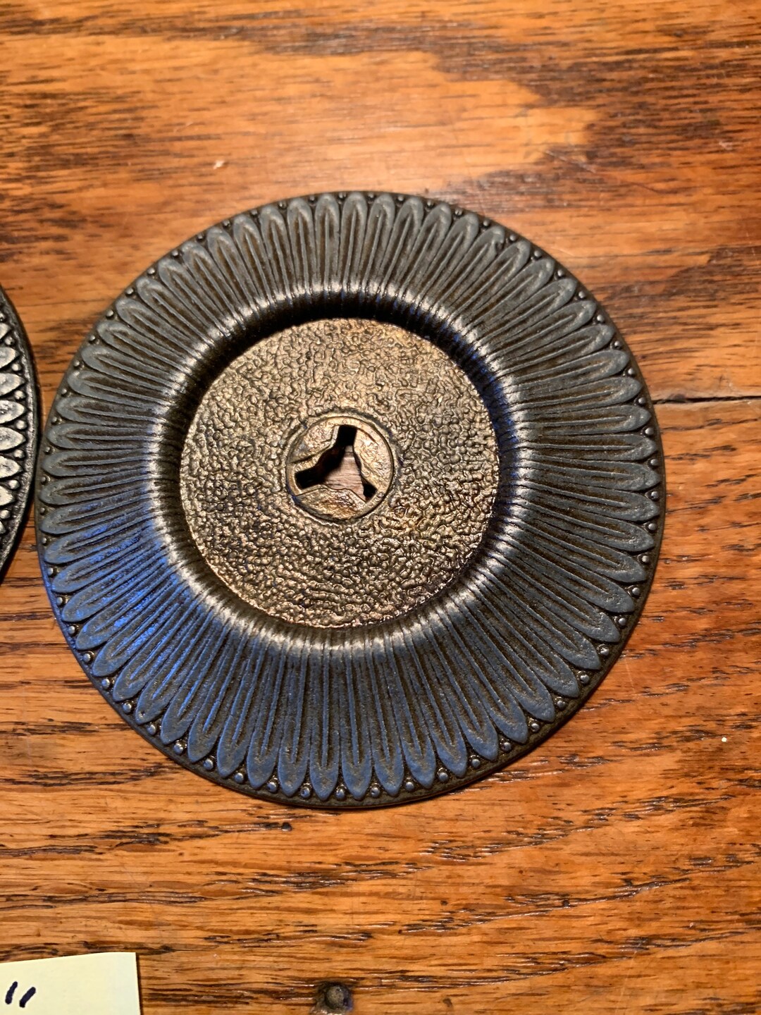 Vintage Round Backplate for Drawer Decor Pulls/knobs 2 3/4” Diameter X ...