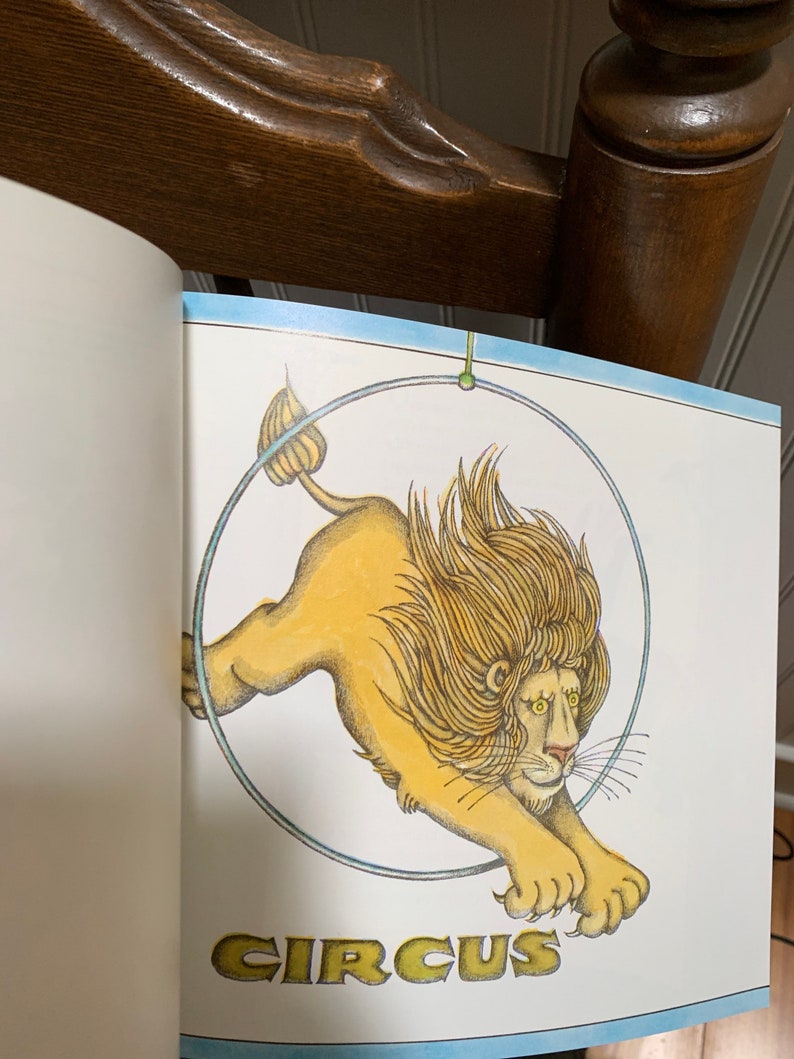 1974 CIRCUS Book Poetry by Jack Prelutsky Pictures by Arnold - Etsy