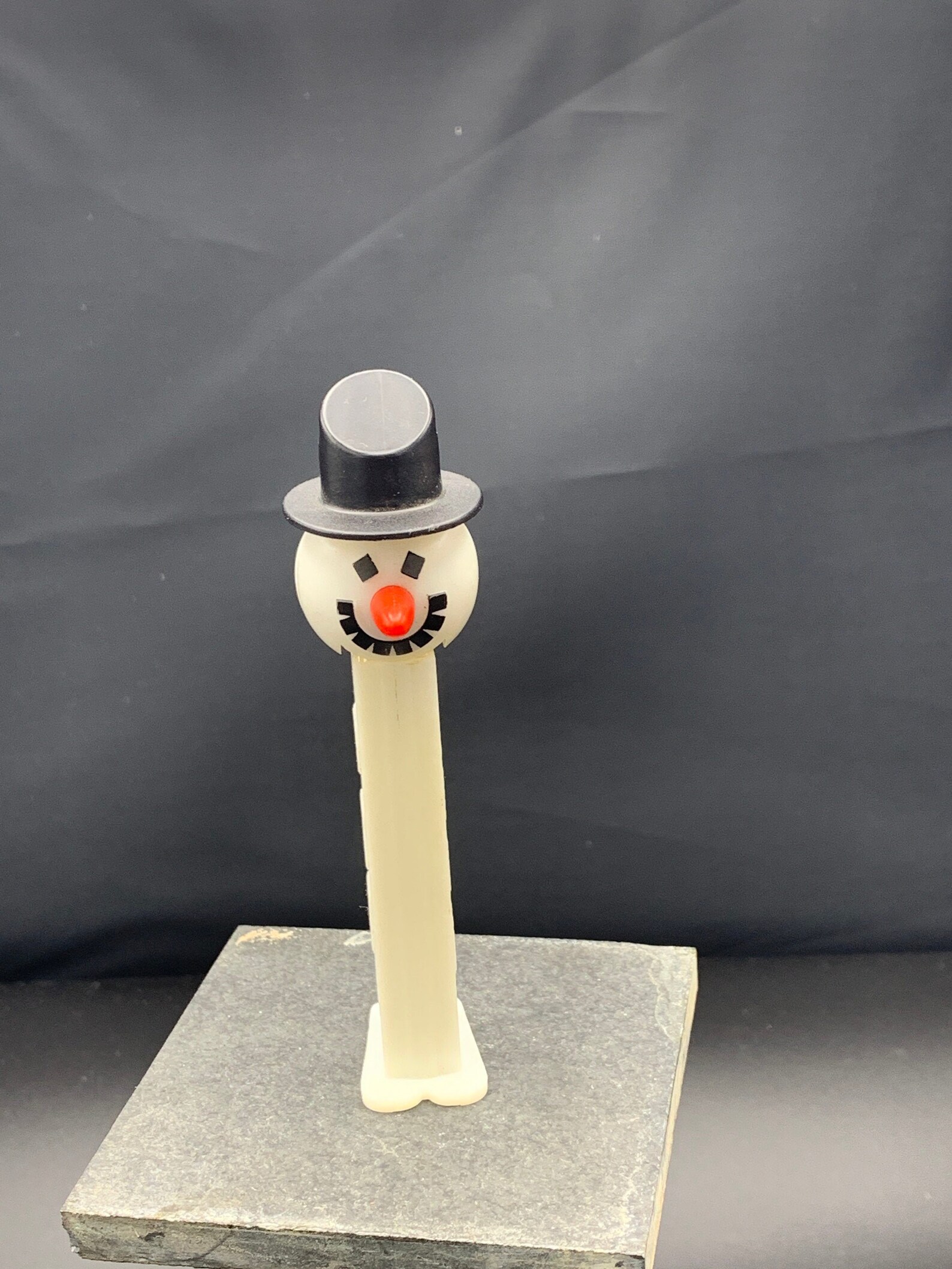 Rare Old PEZ SNOWMAN DISPENSER Stocking Stuffer Collectible Frosty ...