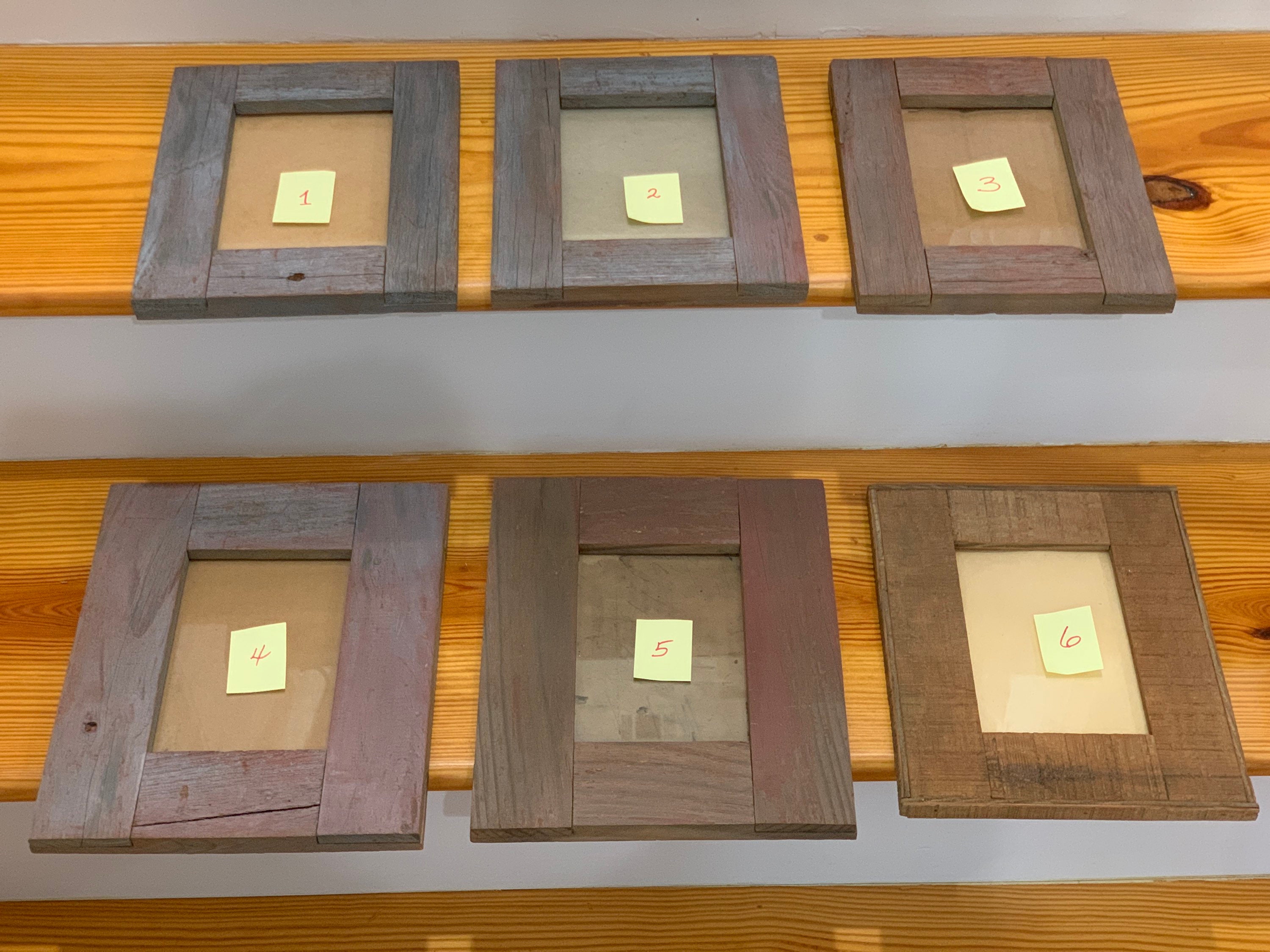 Half Lap Frame Poster