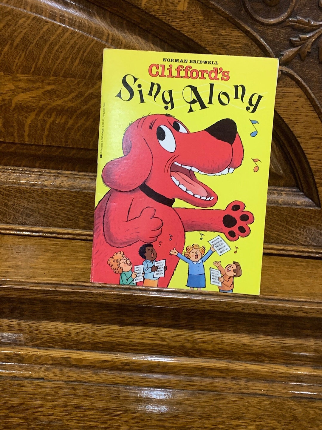 1967 Clifford's Sing Along Paperback Book Norman Bridwell SCHOLASTIC ...