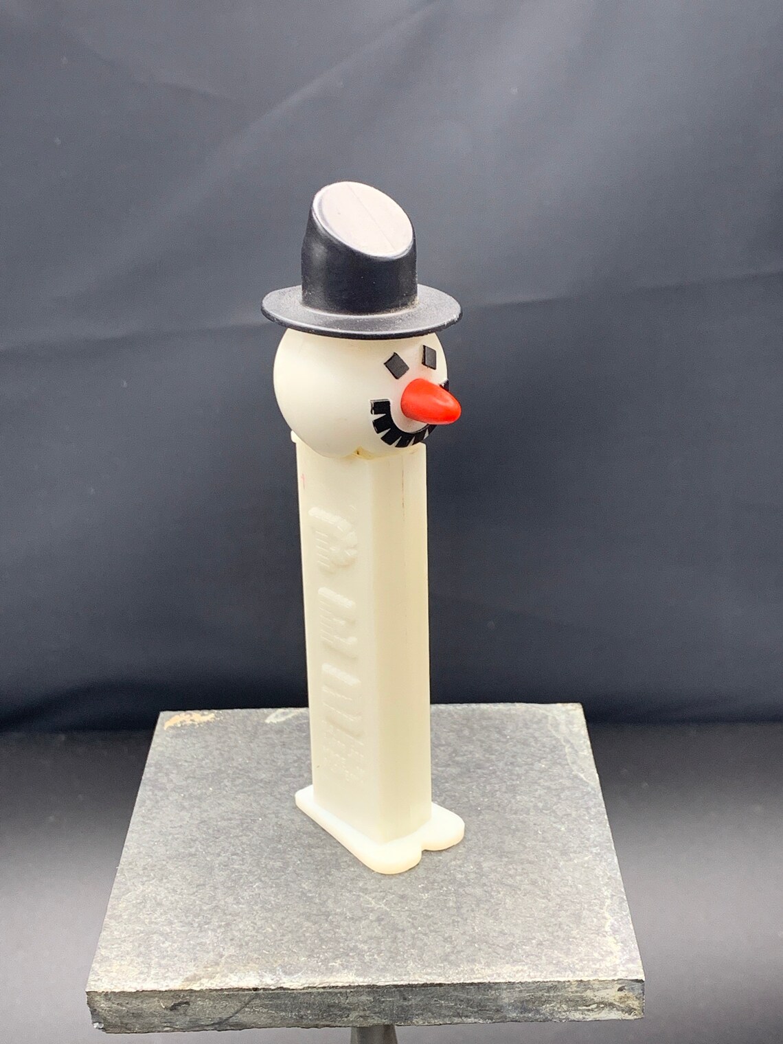 Rare Old PEZ SNOWMAN DISPENSER Stocking Stuffer Collectible Frosty ...