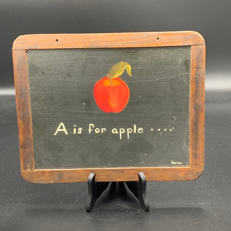 Apple Chalkboard - Etsy